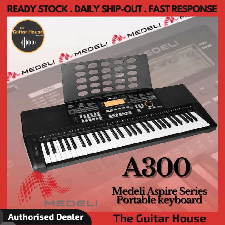 Medeli A300 Aspire Series Portable Keyboard Lazada
