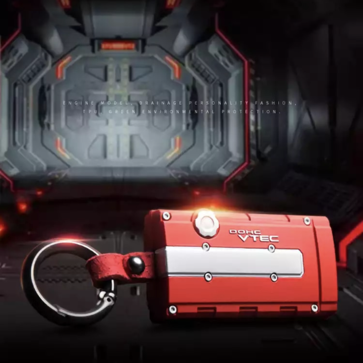 เคสกุญแจรีโมทรถยนต์ HONDA Hard Case DOHC VTEC Style PC/ABS Key Cover ...