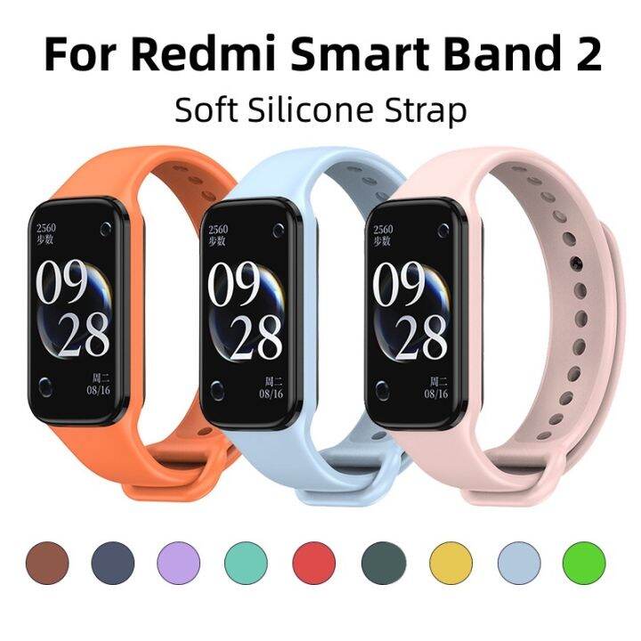 Soft Strap for Redmi Smart Band 2/Xaomi Mi Band 8 active Wristband ...