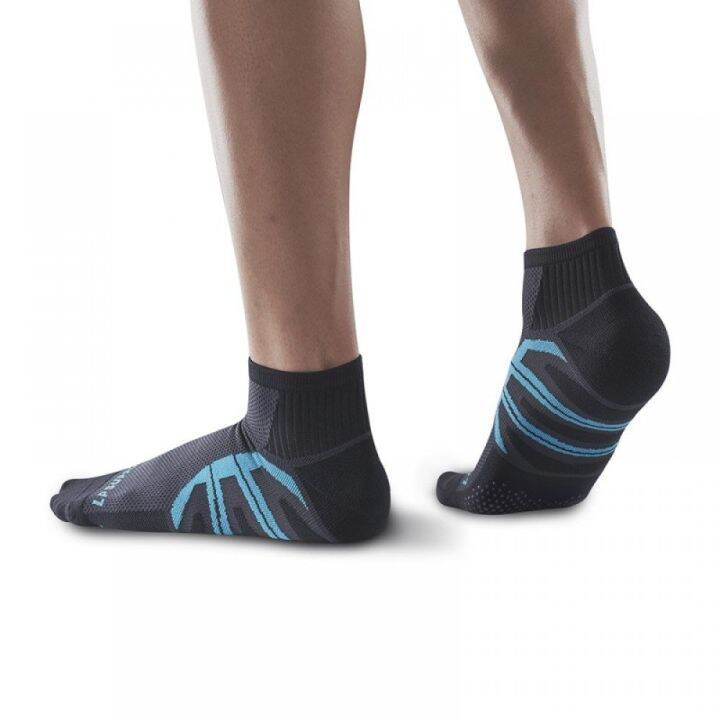 LP Support Running Compression Socks (SOU3201Z) (ดำ/น้ำเงิน) ถุงเท้า ...