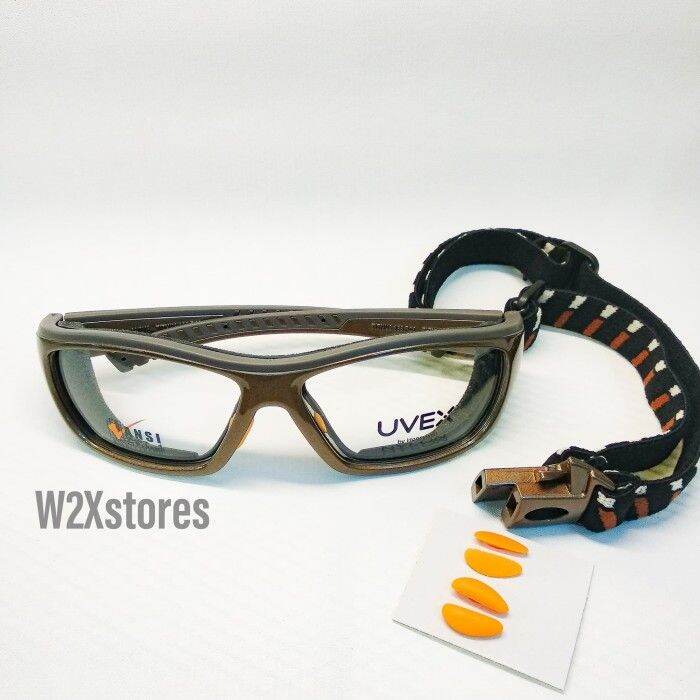 Kacamata Safety Minus/Prescriptions ANSI Z87 SW07 - Brown - Single ...