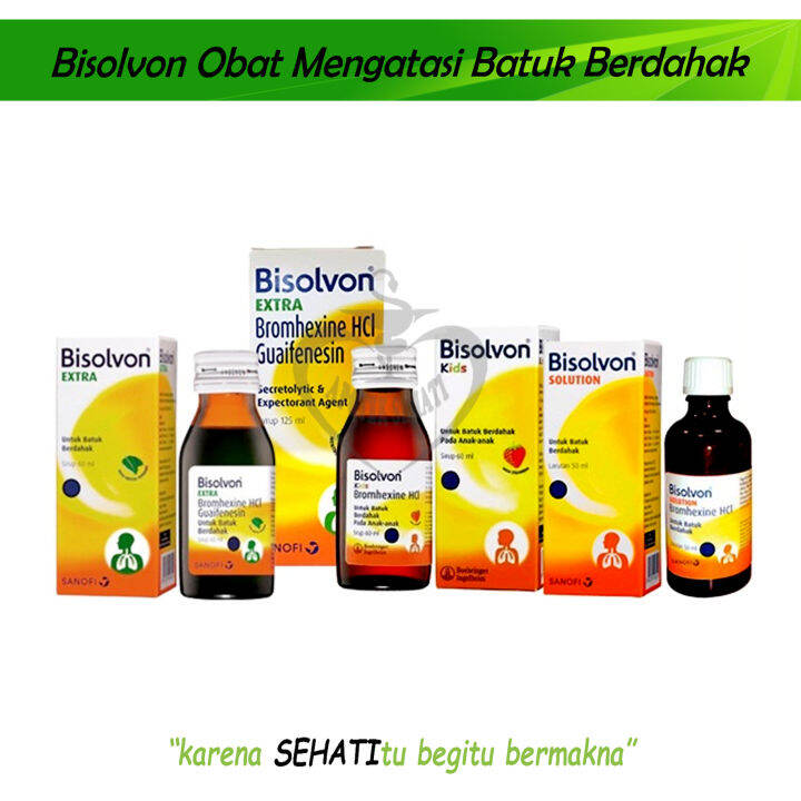 Bisolvon Extra Solution Kids Obat Meredakan Batuk Berdahak | Lazada Indonesia