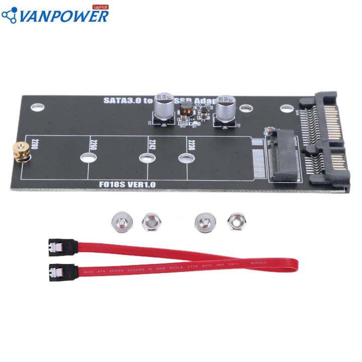 M.2 SATA Adapter 22 Pin M2 To SATA3 Adapter No Software Drivers ...