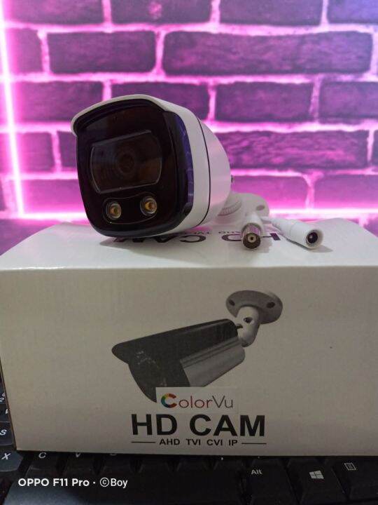 Kamera Cctv AHD 4mp Colorvu Full HD 4MP Full Color Camera Outdoor ...