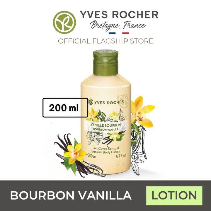 YVES ROCHER Bourbon Vanilla Body Lotion 200ml | Lazada PH