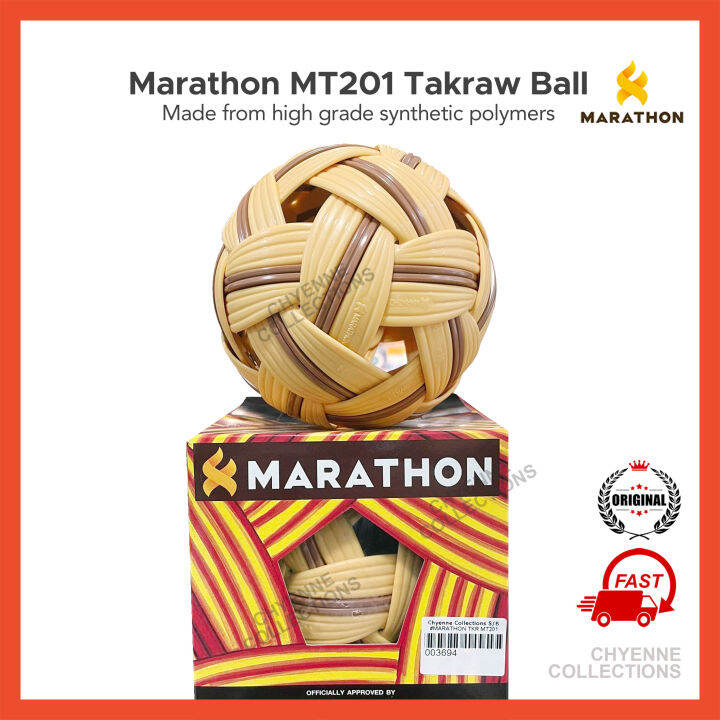 Marathon MT201 Synthetic Takraw Ball • Official Hoop Sintetik Bola ...