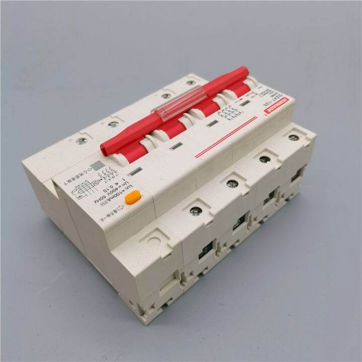 NC Leakage Dz47le-125 4p 1p N 100A 125A High Current Leakage Vacuum Air Circuit Breaker Switch ...