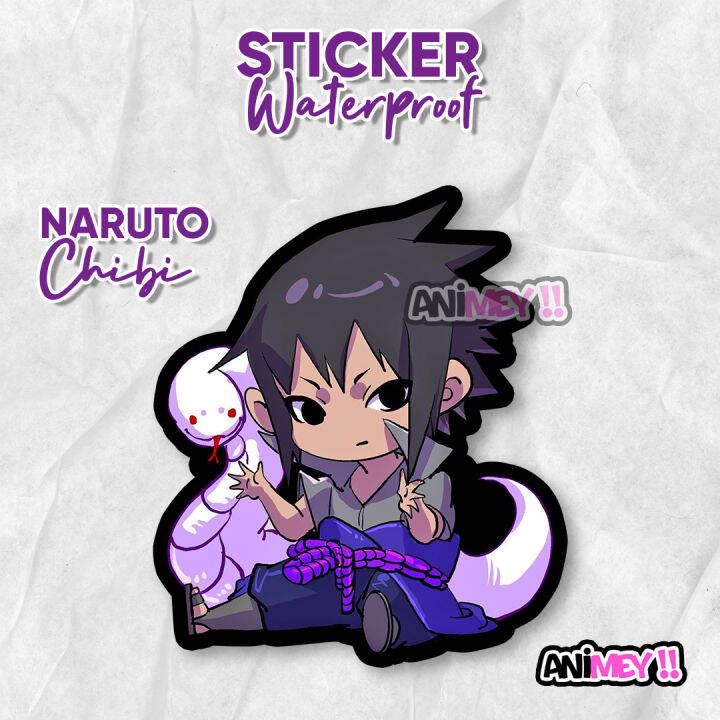 Stiker Naruto Chibi / Sticker Anime Waterproof | Lazada Indonesia