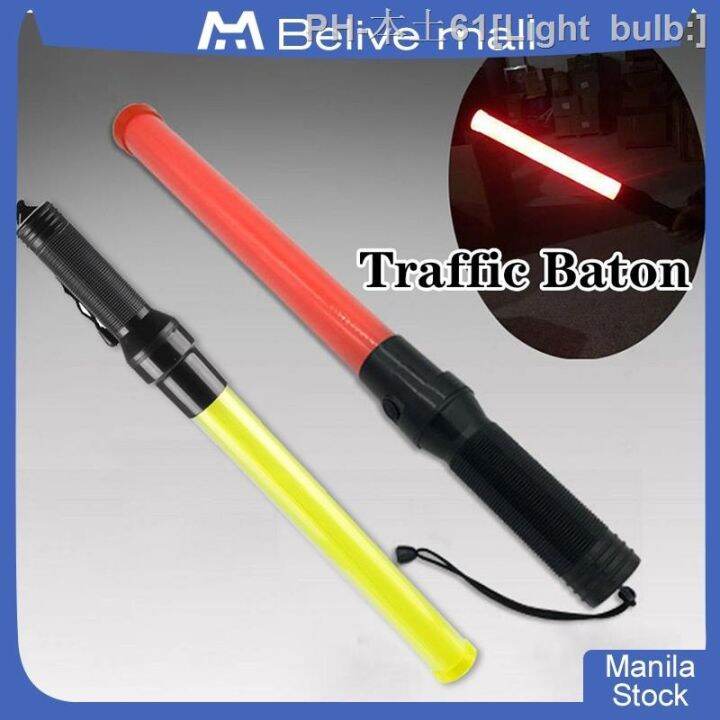 Light bulb: Traffic Baton LED Safety Signal Warning Flashing Light ...