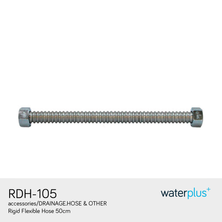 waterplus+ | Rigid Flexible Hose 50cm | RDH-105 | Lazada Indonesia