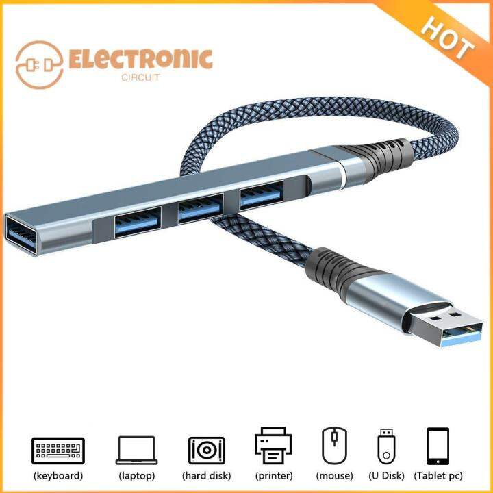 ELECTRONIC CIRCUIT Aluminium Alloy High Speed Hard Drive Splitter OTG ...