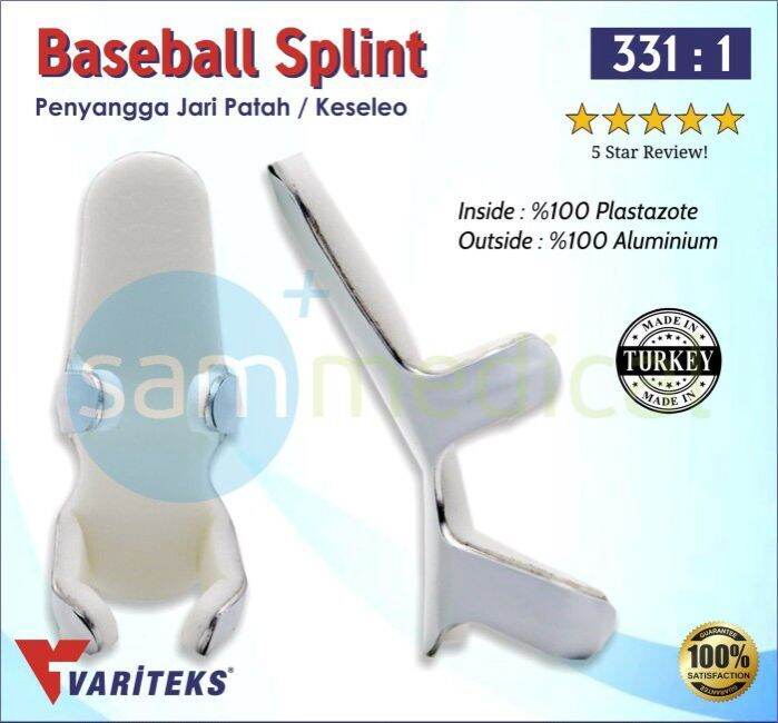 Variteks Baseball Splint /Penyangga Jari /Finger Splint -VAR 331 ...