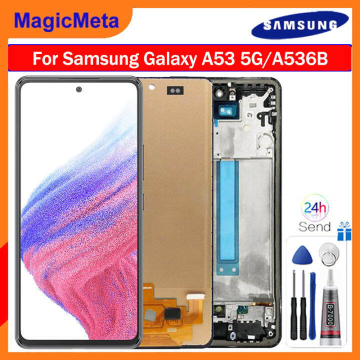 MagicMeta A536B จอ Incell ขนาด6.5นิ้วสำหรับ Samsung Galaxy A53 5G หน้า ...