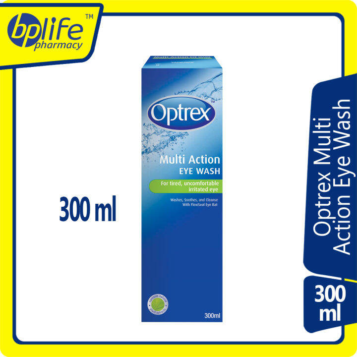 Optrex Multi Action Eye Wash 300ml | Lazada