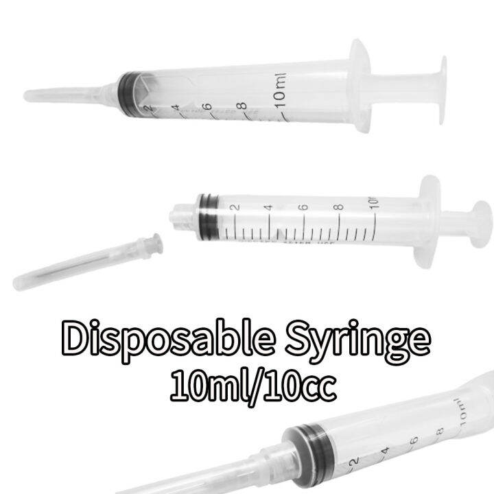 Diposable syringe 10ml/10cc | Lazada PH