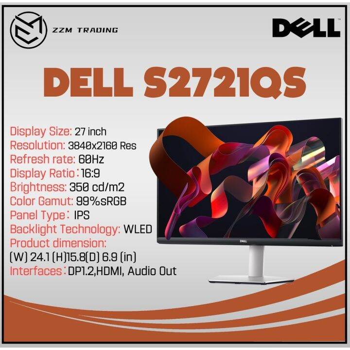 Same Day Delivery Dell 27 4K UHD USB-C Monitor - S2722QC and S2721QS ...