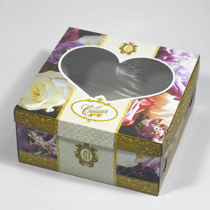 ISI 10 pcs DUS KUE TART CAESAR LUX / GRETEL LUX / COKLAT EFLUTE / BOX ...