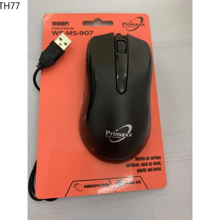 Primaxx เมาส์ แบบสาย USB Optical Mouse รุ่น WS-MS-901 | Lazada.co.th
