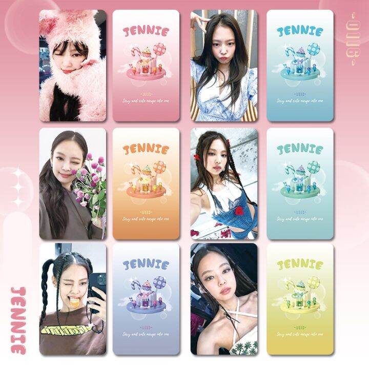 6pcs KPOP BP Love Theme Idol Personal Photocards ROSE JISOO LISA JENNIE ...