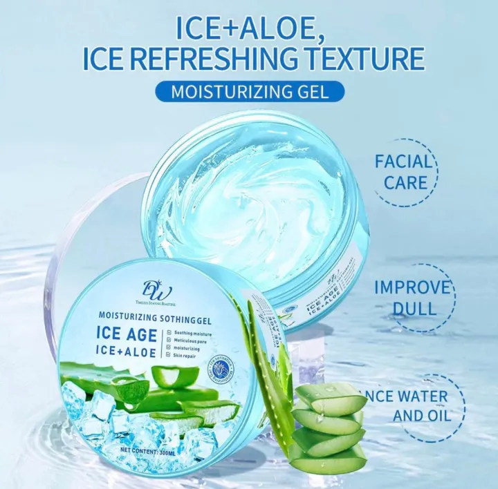 High Quality Nature Organic Soothing Aloe Vera / Ice age gel 300ml ...
