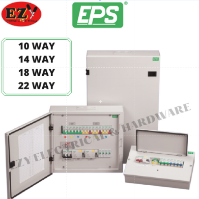EPS S SIZE SINGLE ROW ES 10 / 14 / 18 / 22 WAY METAL CLAD DB ENCLOSURE ...