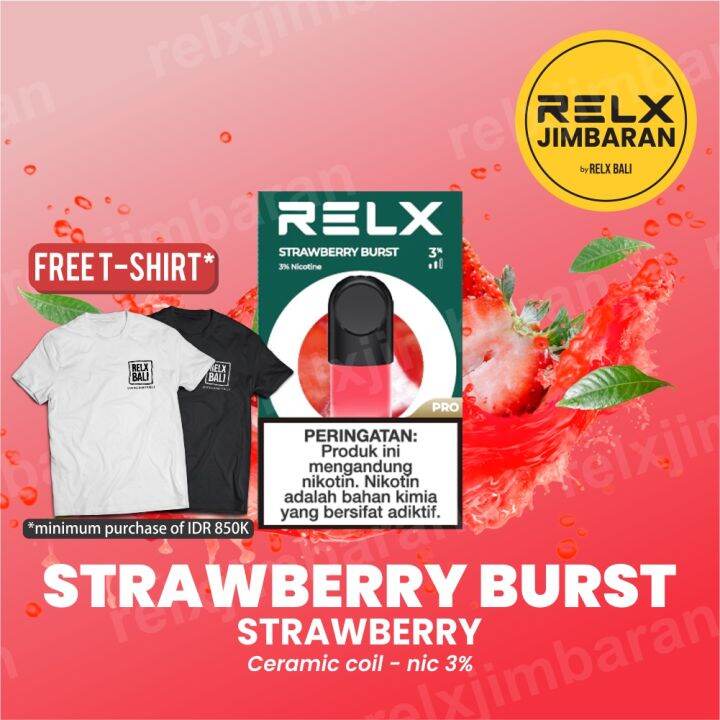 RELX Infinity Pod PRO Strawberry Burst | Lazada PH
