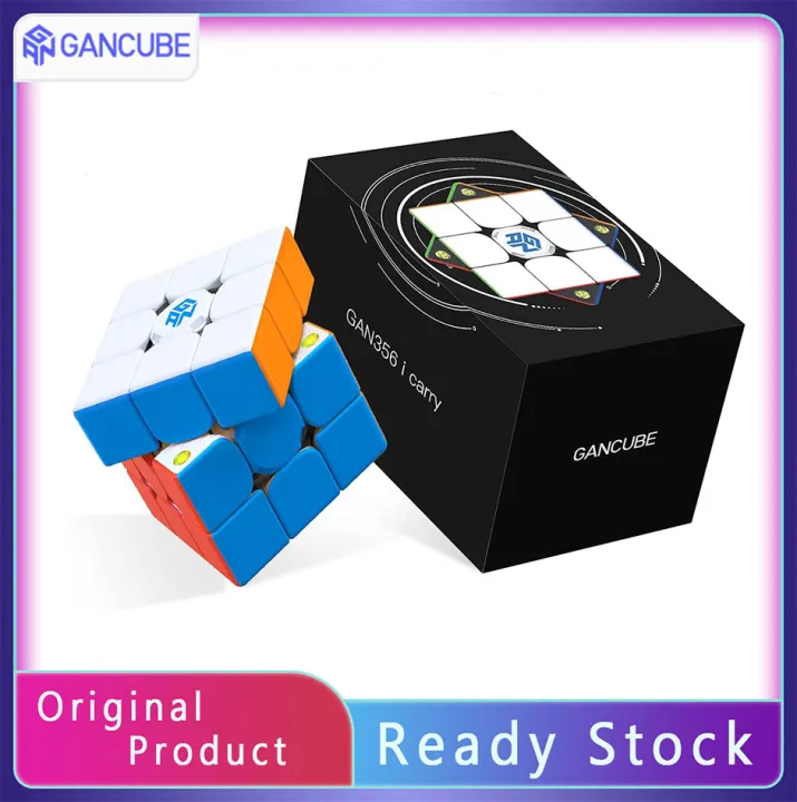 GAN 356 i Carry Stickerless Cube, Smart Cube 3x3 Speed Cube Intelligent ...