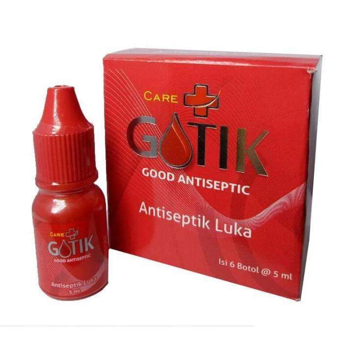 GOTIK Obat Merah Antiseptic Untuk Luka Luar Berdarah 5ml GOTIK - Obat ...