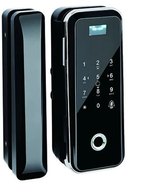 Smart Glass Door Fingerprint combination lock | Lazada PH
