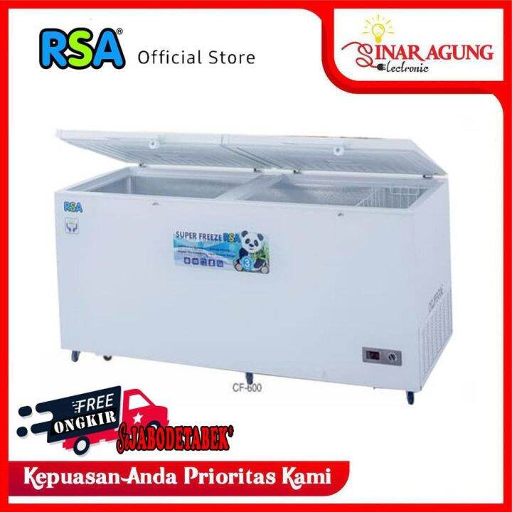 RSA Freezer Box CF 600 - Chest Freezer CF-600 Kapasitas 600 Liter ...