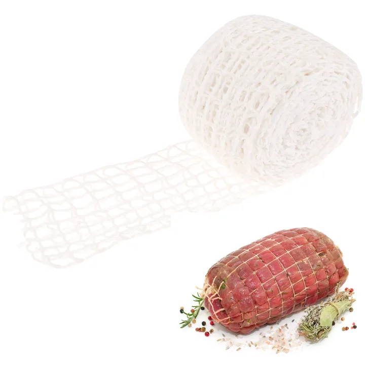 5m Meat Netting Roll Size 18 Elastic Smoked Meat Poultry Netting Meat ...