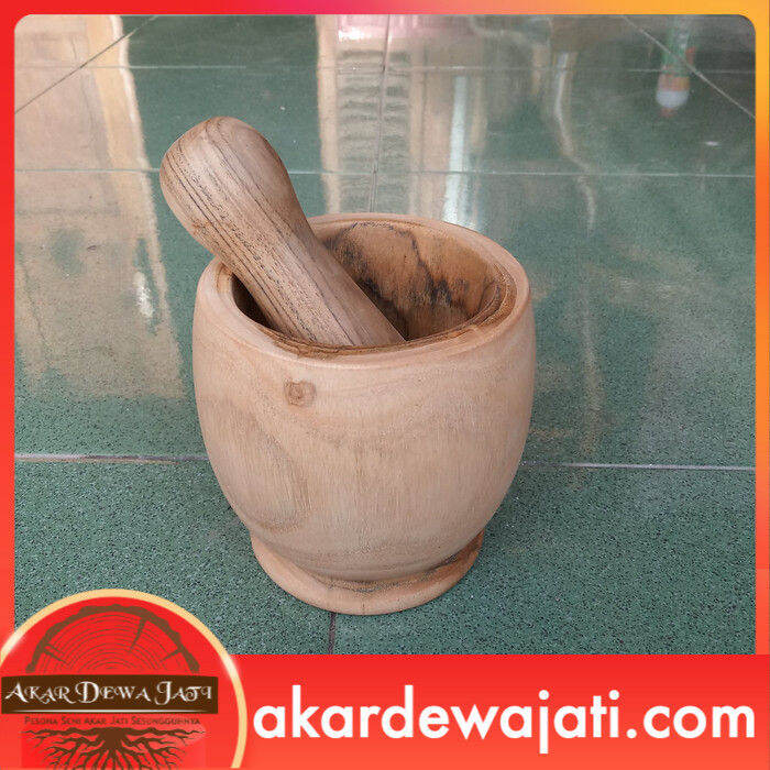 Lumpang tumbuk kayu jati | Lazada Indonesia