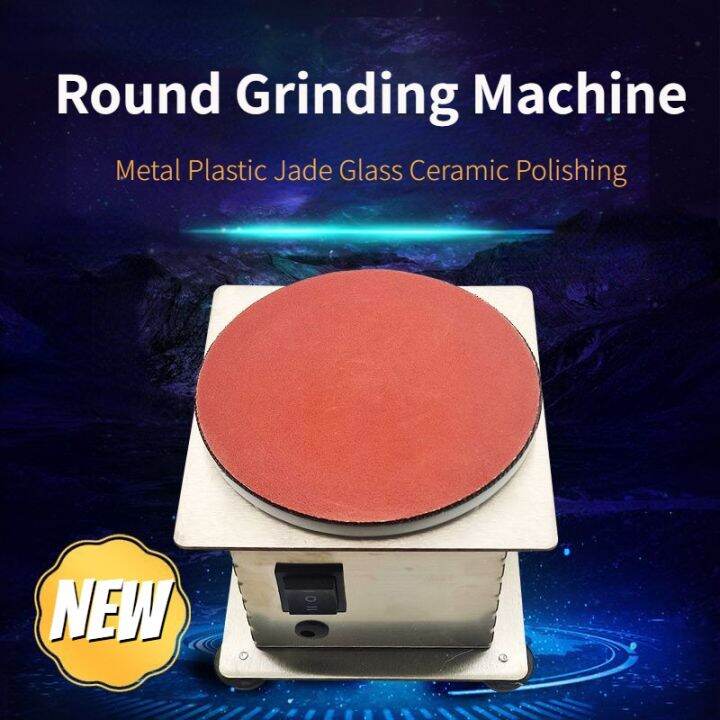 Small Electric Sandpaper Adhesive Disc Grinding Machine, Grinding ...