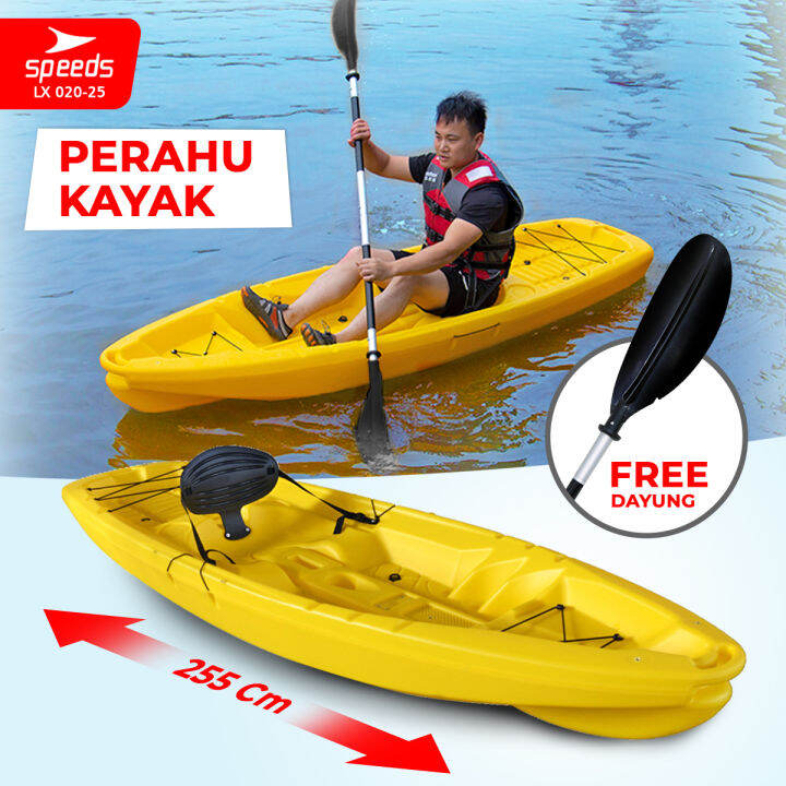 SPEEDS Perahu Kayak Conoe Boating Sampan Perahu Dayung Olahraga Paddle ...