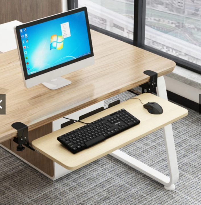 Punch-free Slide Rail Keyboard Rack Keyboard Stand Bracket Laptop ...