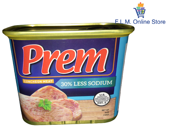 Prem Luncheon Meat 30% Less Sodium 340g | Lazada PH