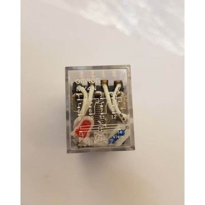 Relay Omron MY4N 220VAC 220V / 12V 12VDC / 24V 24VDC / MY-4N MY4 MY-4 | Lazada Indonesia