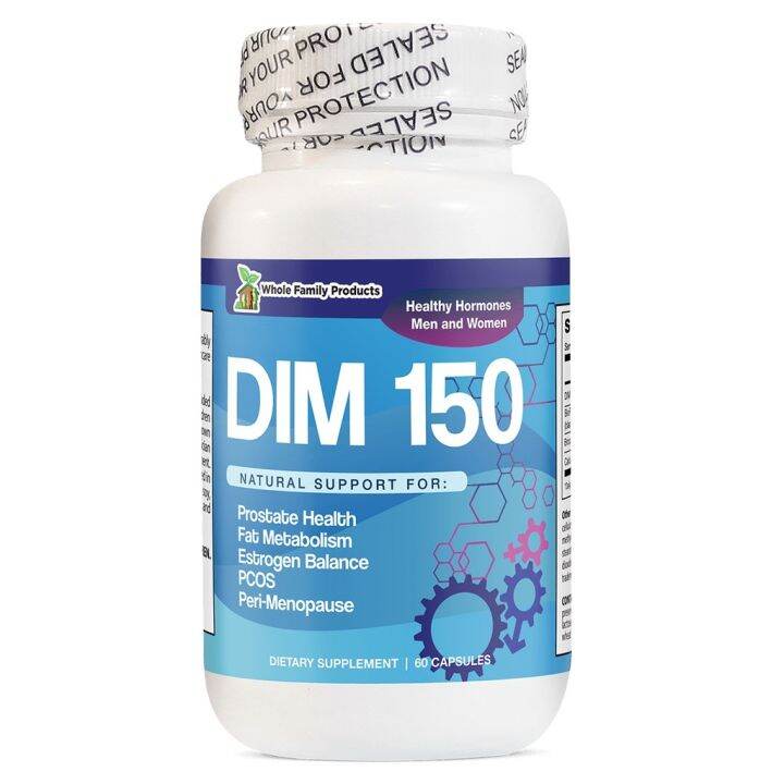 Whole Family Products DIM 150 a natural hormone balancing supplement ...