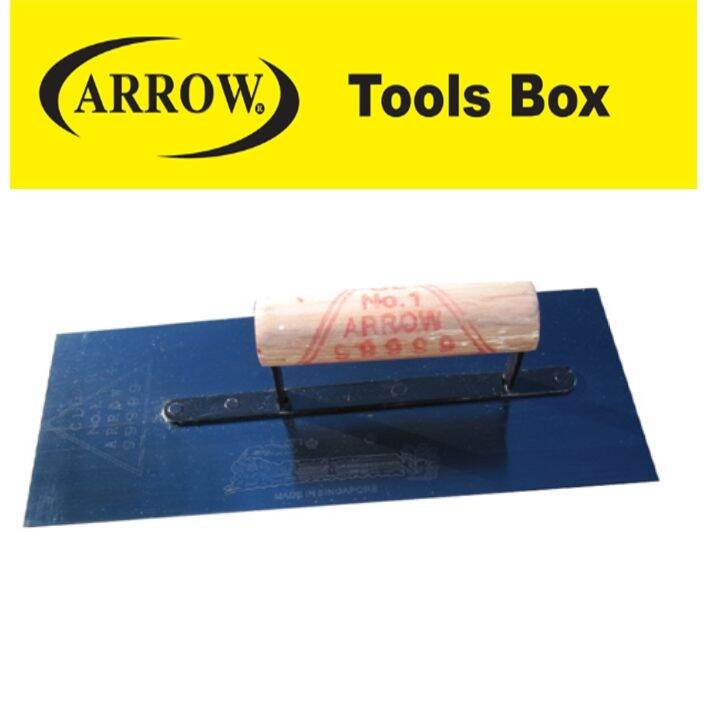 ARROW AT4 AT414 AT412 HEAVY DUTY PLASTERING TROWEL BLUE COLOR EASY USE ...