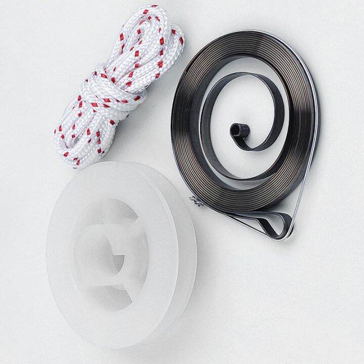 Replacement Recoil Spring Part Tool Starter pulley Chainsaw Accessories ...