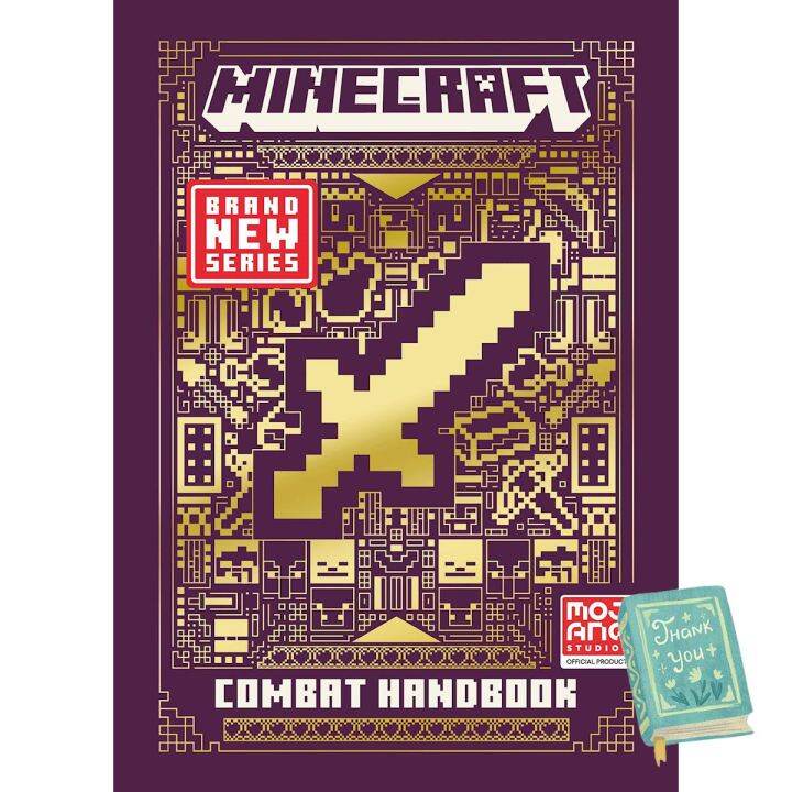 Enjoy Your Life !! All New Minecraft Combat Handbook Hardcover หนังสือ ...