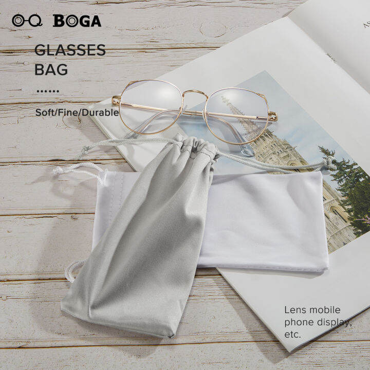 OQ BOGA 1 Piece 3 Colors Rectangle Eyewear Storage Bags Sunglasses ...