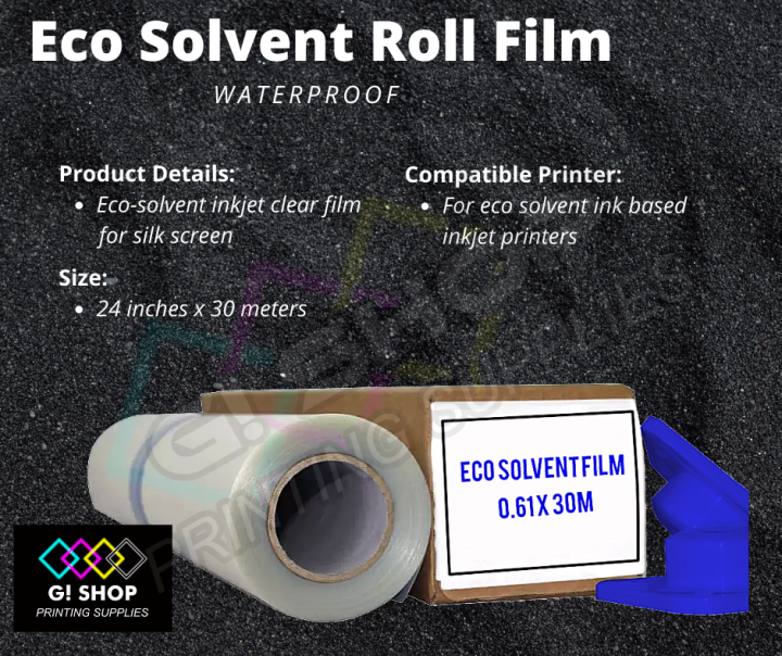 24 inches eco-solvent inkjet film for silkscreen printing | Lazada PH