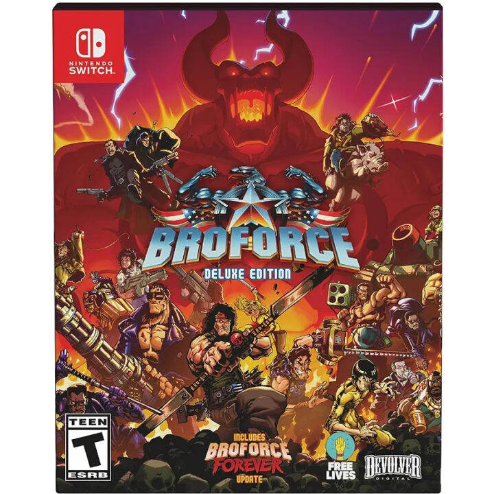 PRE-ORDER | NSW BROFORCE (เกม Nintendo Switch™ 🎮 วางจำหน่าย 2024-02-13) (By ClaSsIC GaME ...