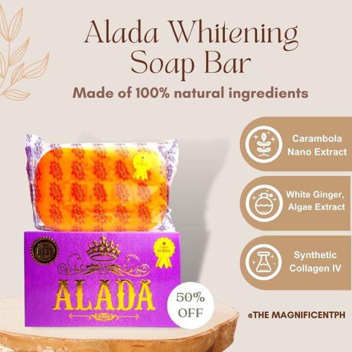 Authentic Original Thailand Whitening ALADA WHITENING SOAP from ...