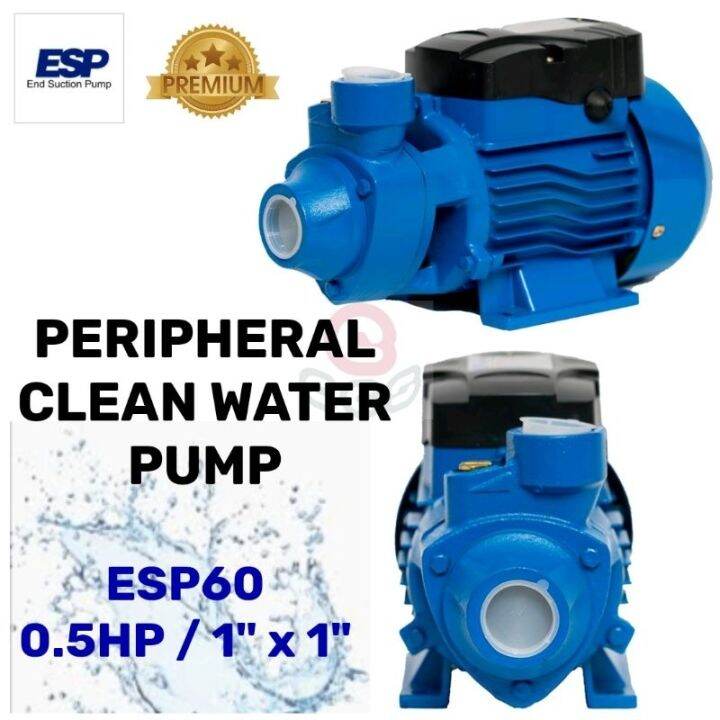 PREMIUM QUALITY 1" ESP60 / QB60 PERIPHERAL CLEAN WATER PUMP PAM AIR ...