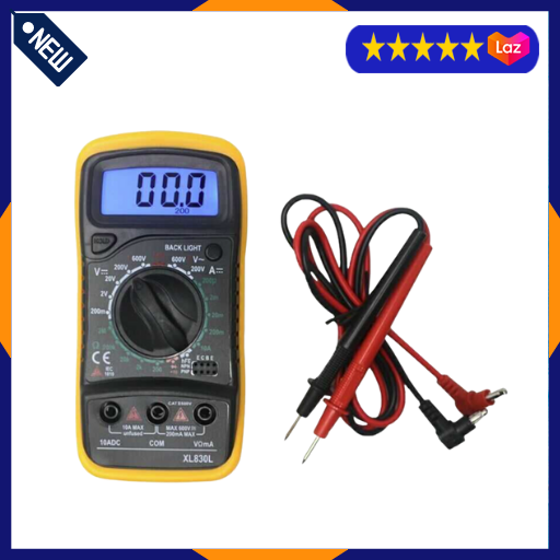 Mini Digital Multimeter AC/DC Voltage Tester / Multimeter Digital ...