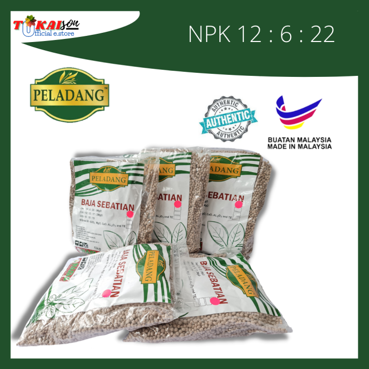 [ Ready Stock ] Baja Buah NPK 12:6:22 - Baja Bunga, Baja Buah, Baja ...