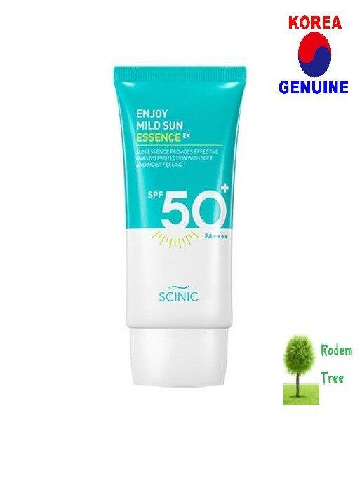 SCINIC ENJOY SUPER MILD SUN ESSENCE SPF 50+ PA++++ 50ml | Lazada PH