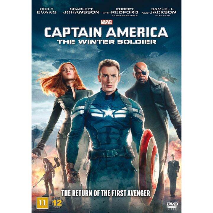 🔥สินค้าขายดี🔥 [Captain America 2]DVD หนัง มาเวล MARVEL รวมฮีโร่ สไป ...